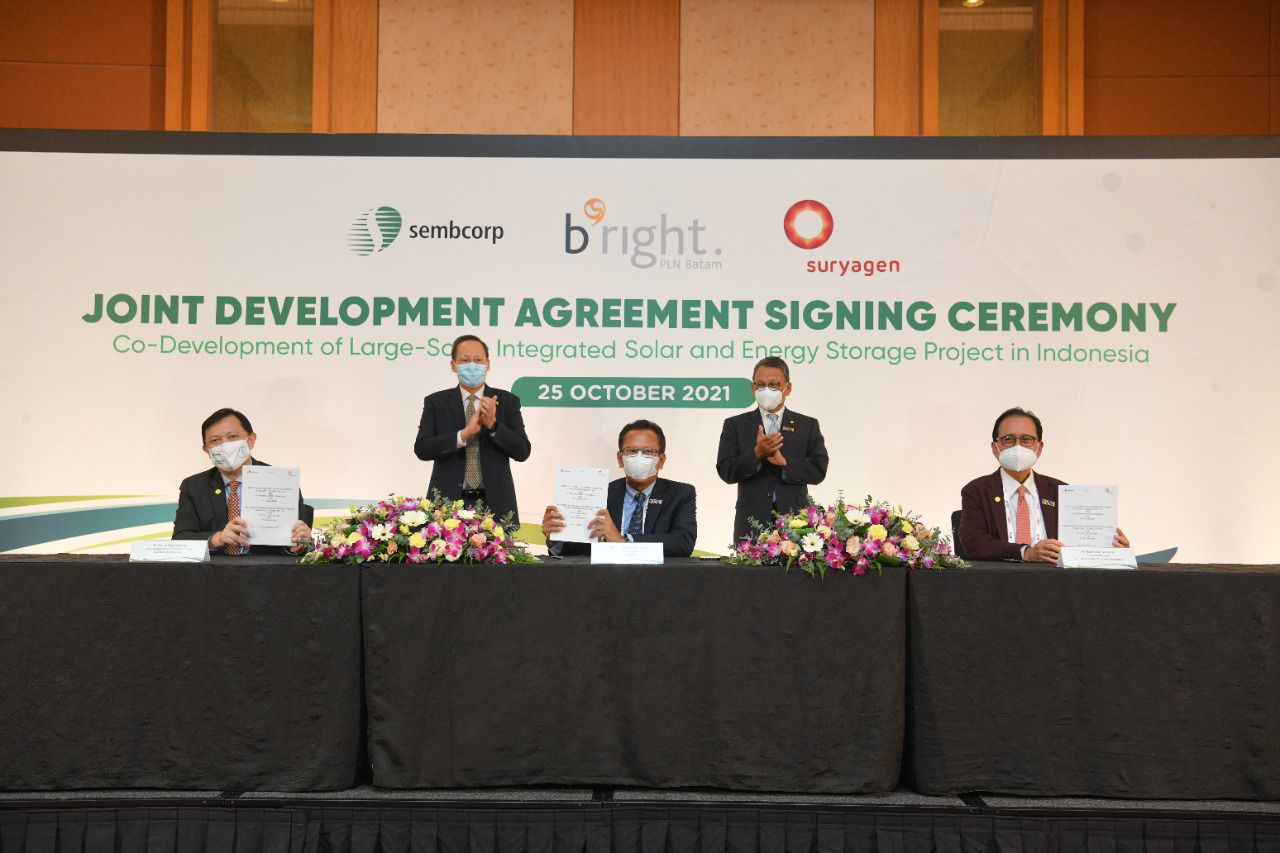 bright PLN Batam Siap Ekspor Daya Listrik PLTS ke Singapura - Menara62