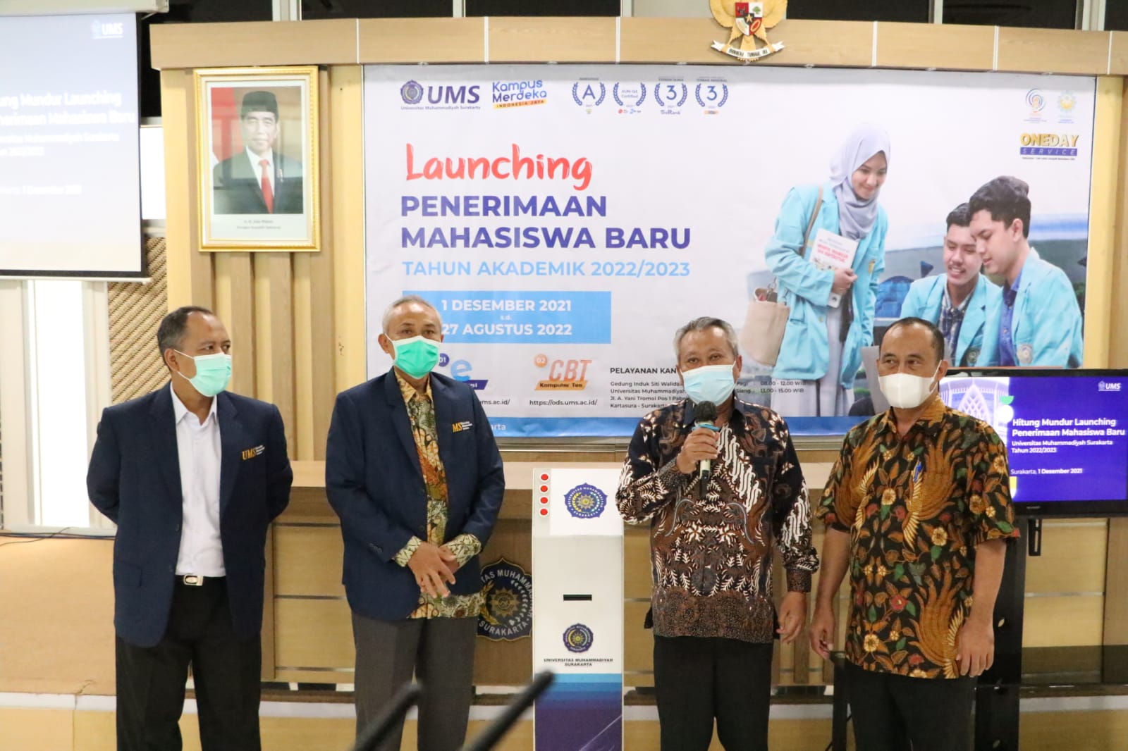 Launching PMB 2022/2023, UMS Hadirkan Sistem Terbaru - Menara62