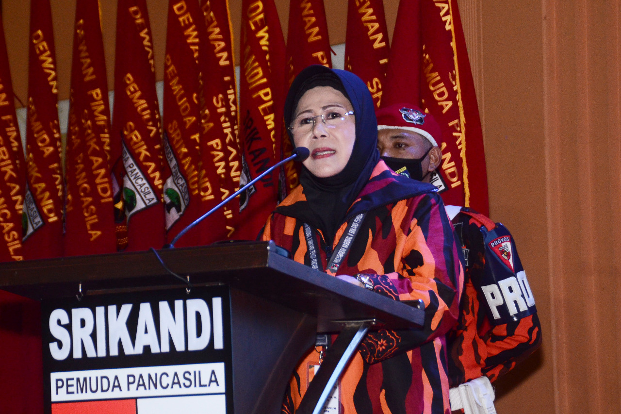 Sarimaya Kembali Terpilih Sebagai Ketum Srikandi Pemuda Pancasila ...