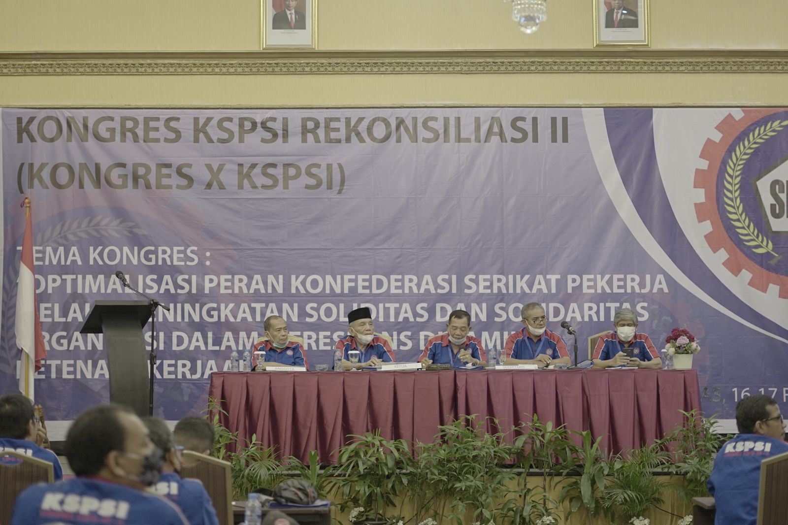 Kongres Ke-X KSPSI Resmi Dibuka, Akan Pilih Ketua Umum Baru - Menara62