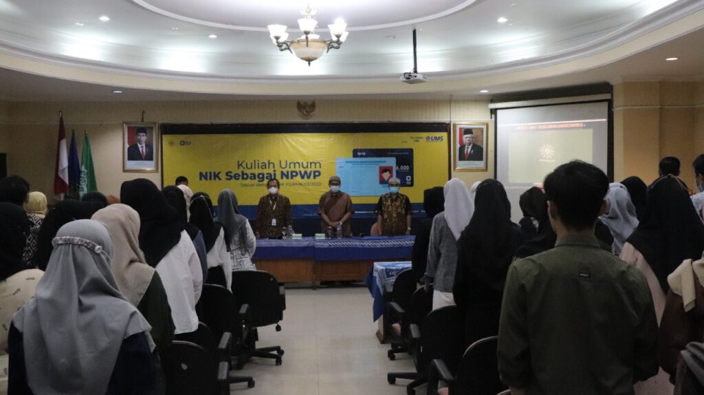 Kuliah Umum FEB UMS, NIK sebagai NPWP - Menara62