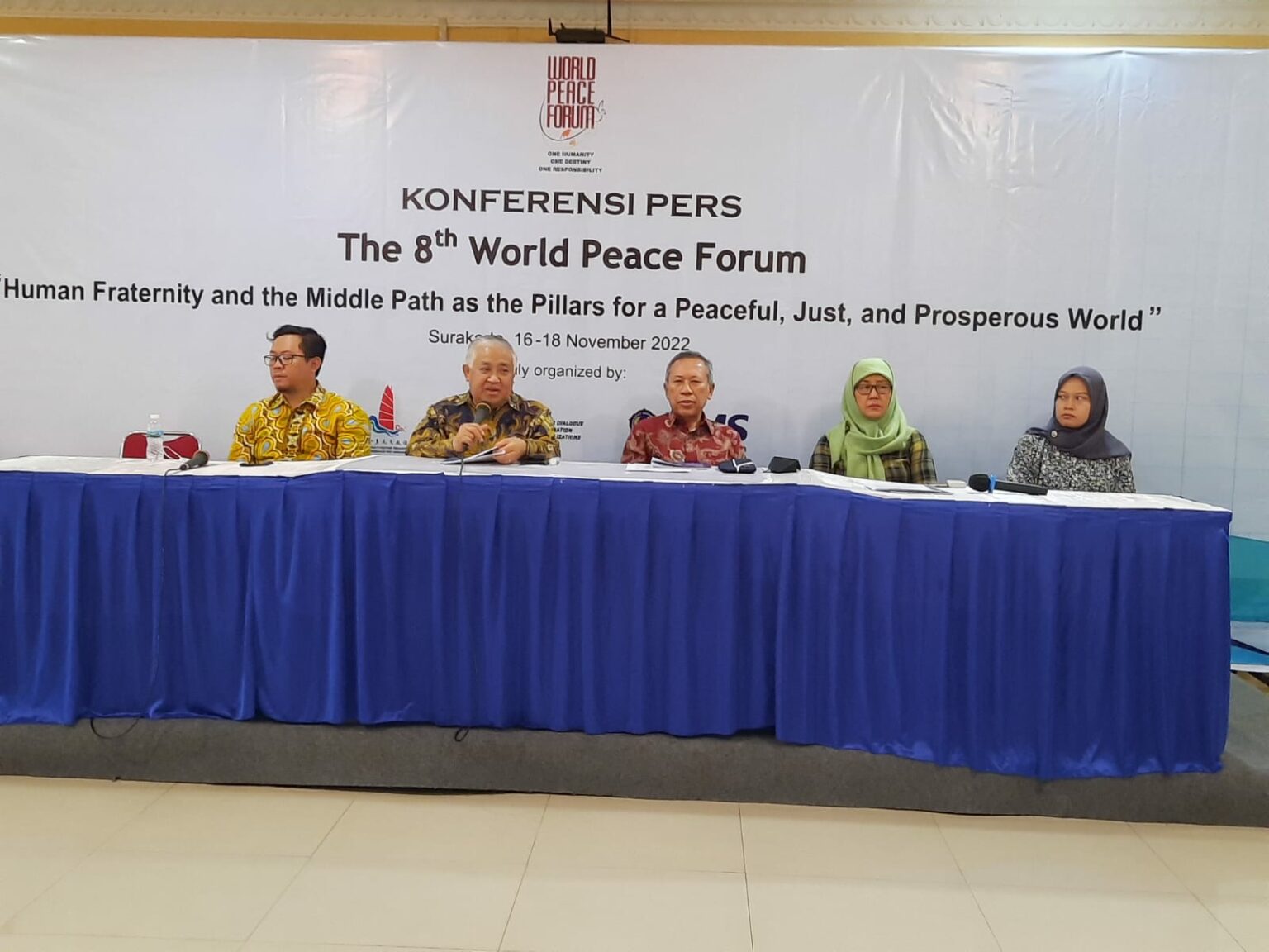 World Peace Forum Ke-8 akan Digelar di Solo, Sejumlah Tokoh Dijadwalkan Hadir - Menara62