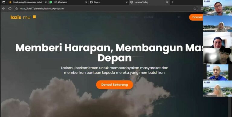 UMS Perkuat Fundraising dan Digitalisasi LazisMu Turki - Menara62