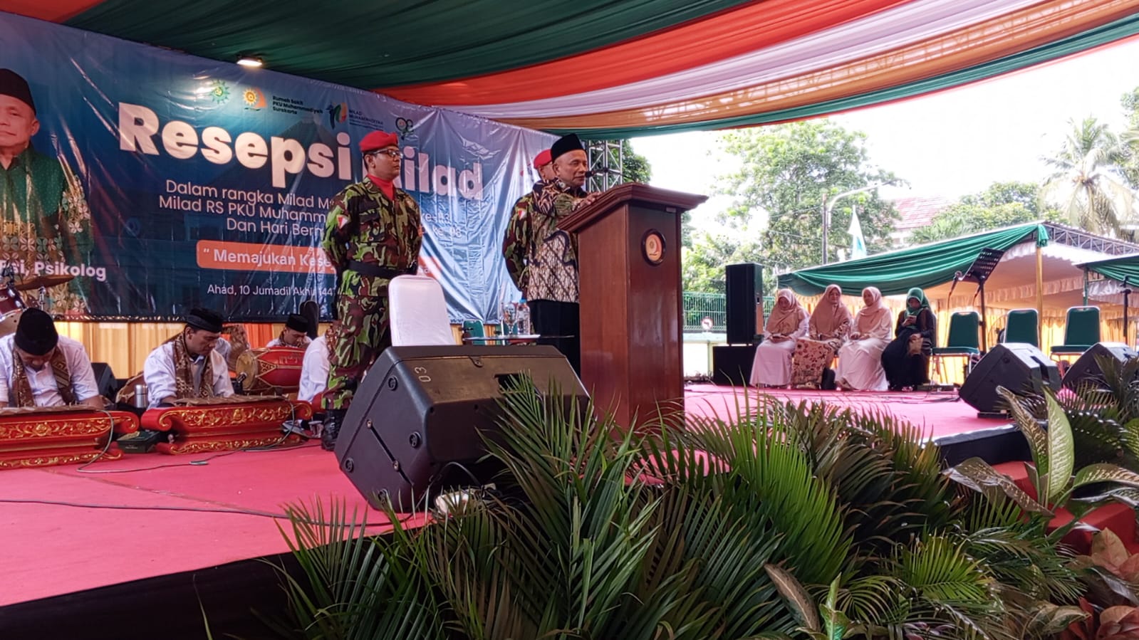 Resepsi Milad Muhammadiyah ke-113 dan Milad RS PKU ke-98 di Surakarta ...