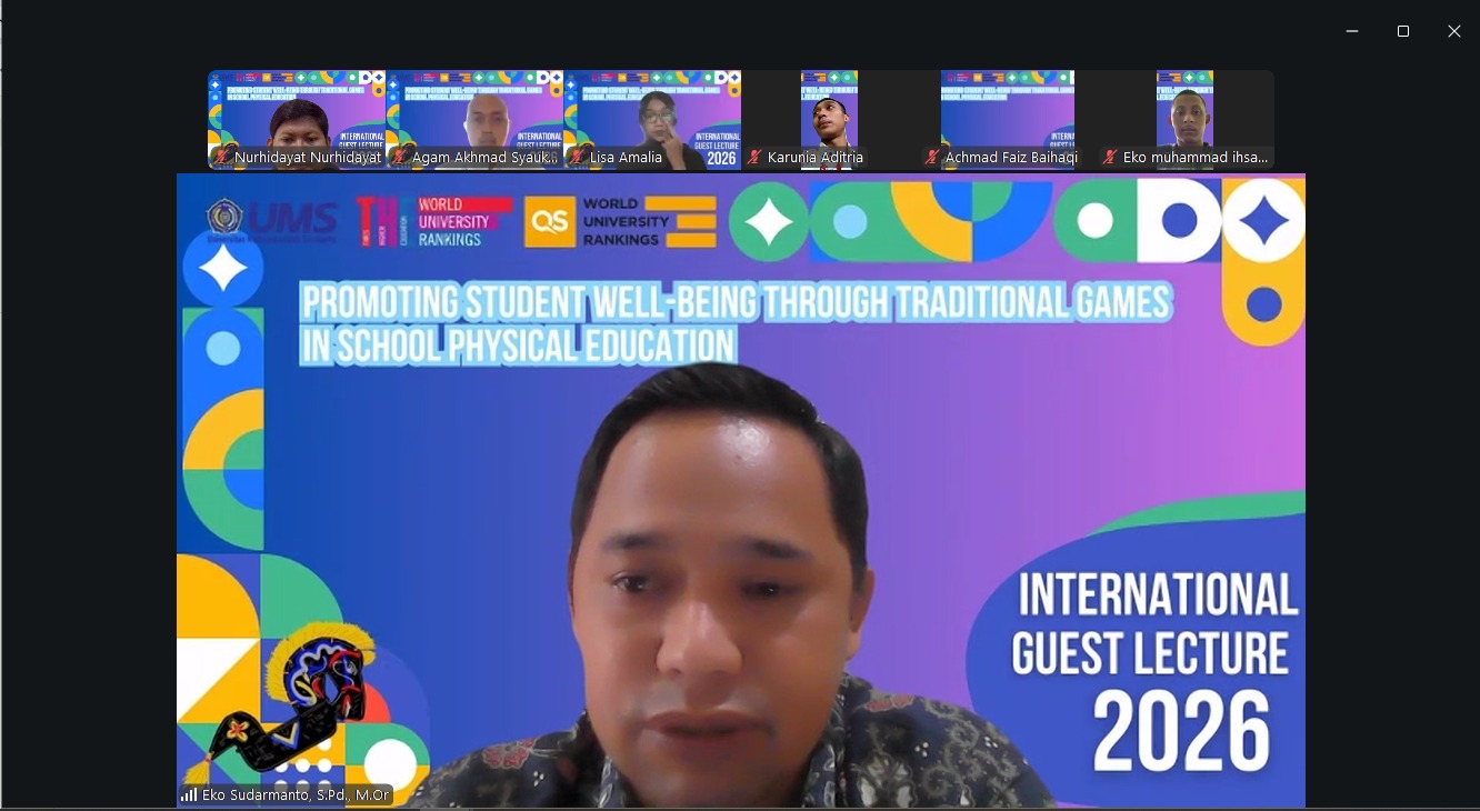 Guest Lecture UMS Bahas Permainan Tradisional dan Karakter - Menara62
